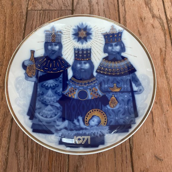 Vintage | Accents | Vintage 971 Santa Clara Porcelain 3 Wise Men ...